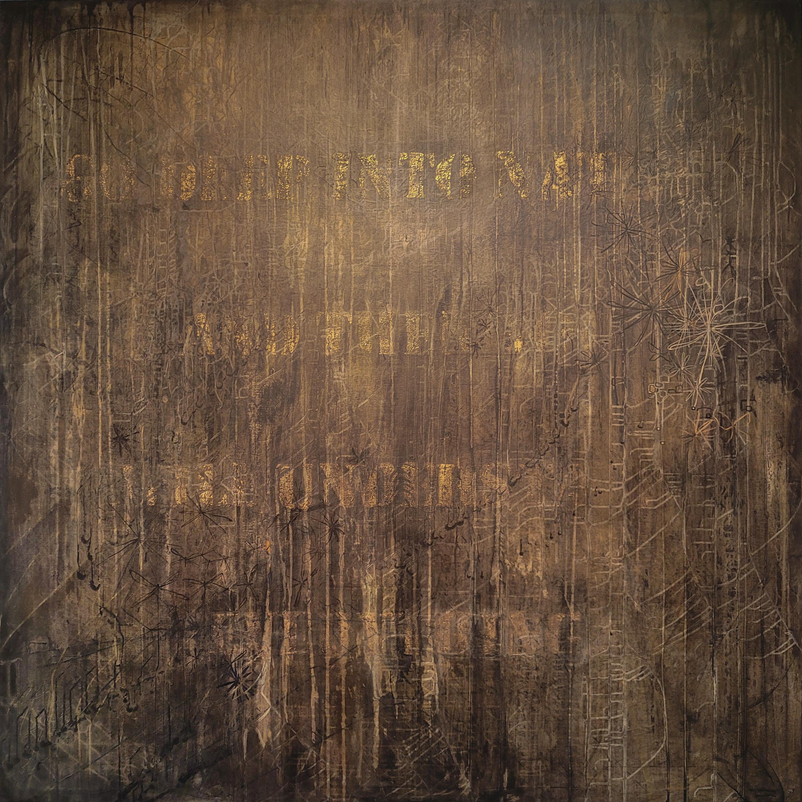 Debra Ferrari - Contemporary painting by Debra Ferrari titled Incluso ...