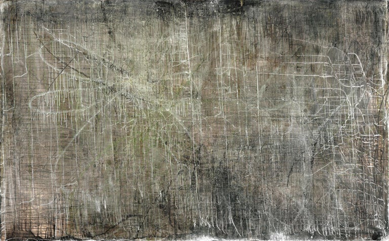 Debra Ferrari - Zion #1 Organic Modern Abstract Canvas Painting By ...