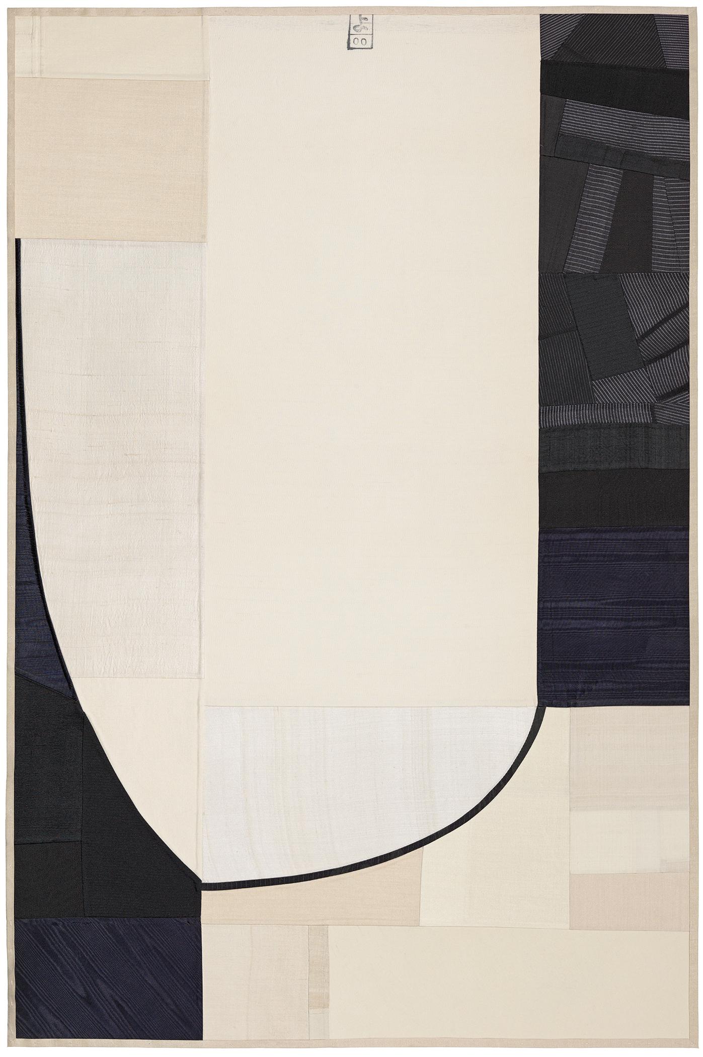 Debra Smith - Debra Smith "Holding Light, Large #2" - Geometric Textile ...