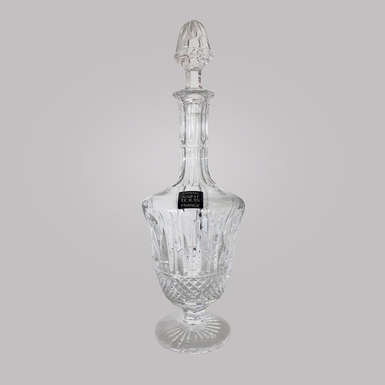 Decanter in Saint Louis Crystal Model Tommy French Crystal at 1stDibs