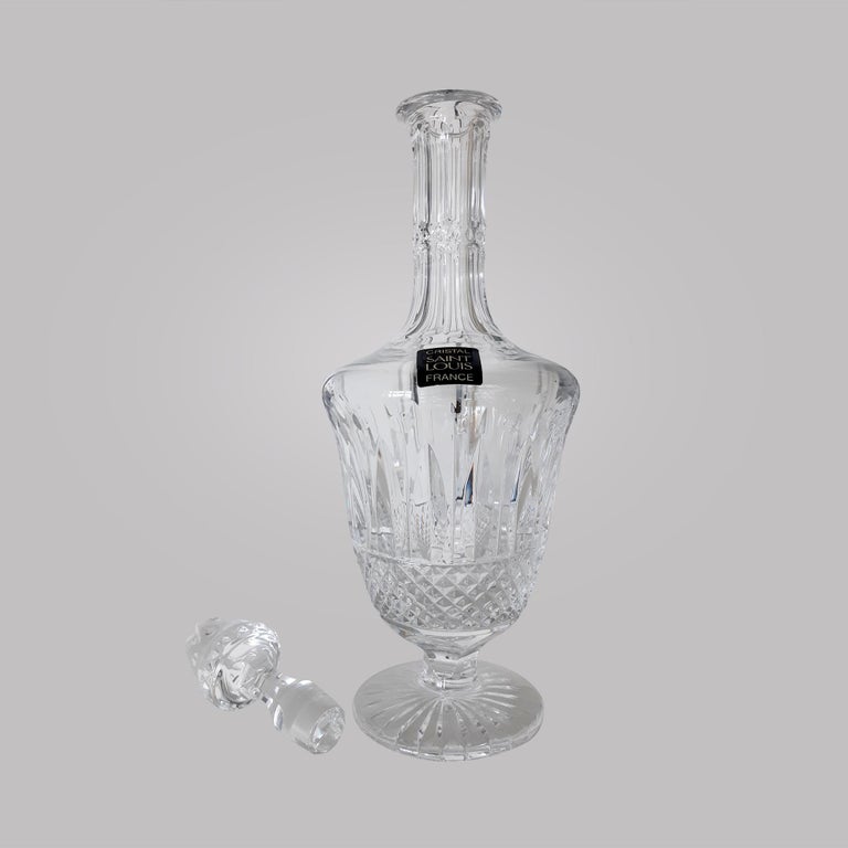 Decanter in Saint Louis Crystal Model Tommy French Crystal at 1stDibs