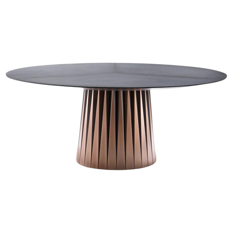 DeCastelli Coste Hand Bended Slats Table by Luca Pevere For Sale at 1stDibs