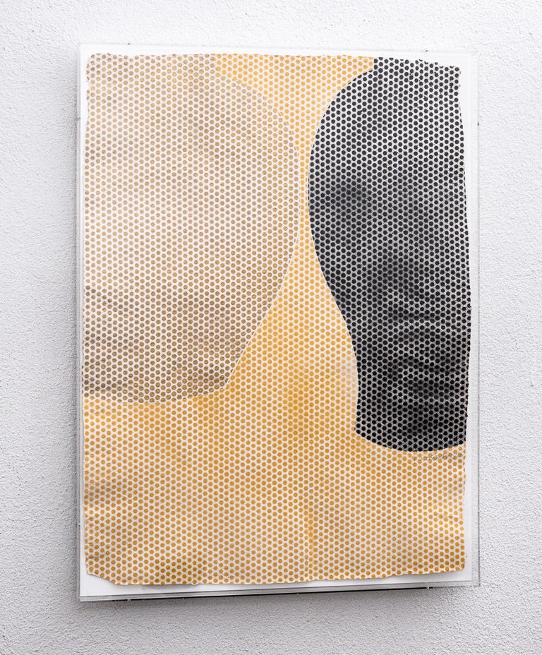 Deceptive Vessels 4 stencil painting on paper by Peter Woodward For ...