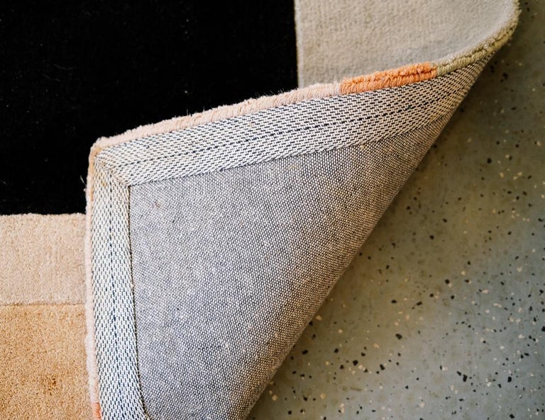 Deco Colorblock Rug For Sale at 1stDibs