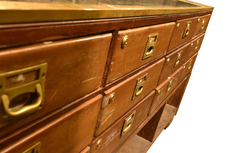 Deco Inlaid Mercantile Display Case with Shelves at 1stDibs
