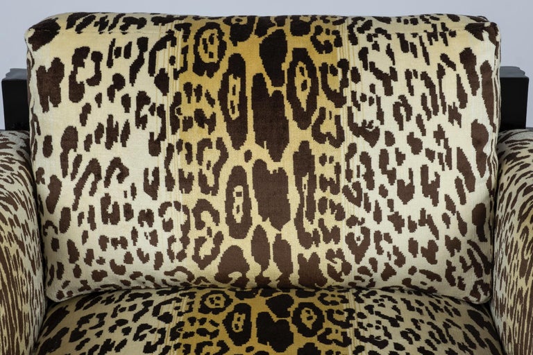 Deco Leopard Club Chairs at 1stDibs | leopard lounge chicago