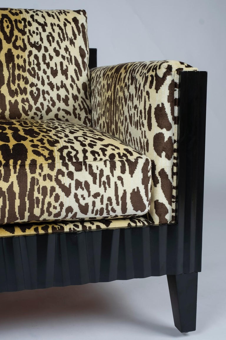 Deco Leopard Club Chairs at 1stDibs | leopard lounge chicago