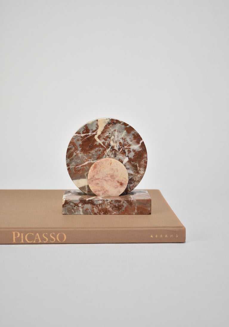 Deco Marble Bookend Set For Sale at 1stDibs