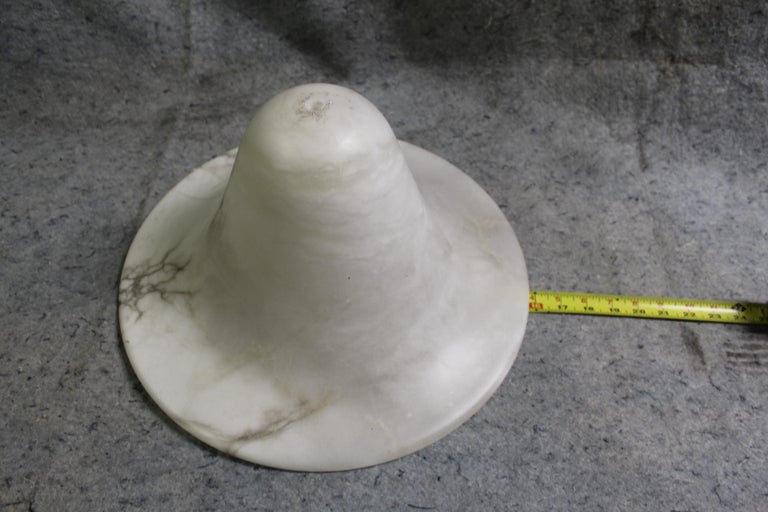 Deco/Modern Alabaster Lamp shade For Sale at 1stDibs