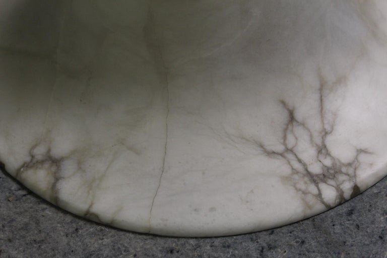 Deco/Modern Alabaster Lamp shade For Sale at 1stDibs