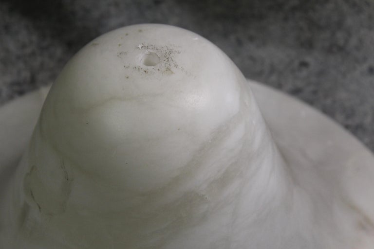 Deco/Modern Alabaster Lamp shade For Sale at 1stDibs