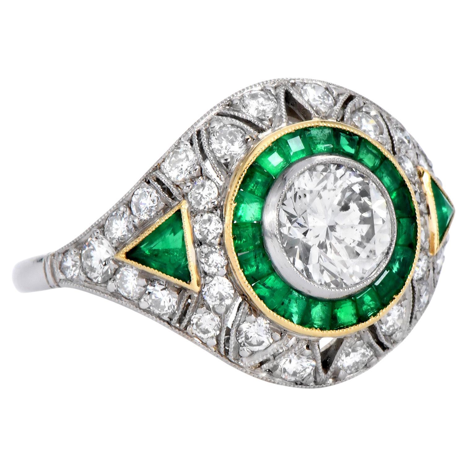 Antique Emerald Rings - 11,843 For Sale at 1stDibs | vintage emerald ...
