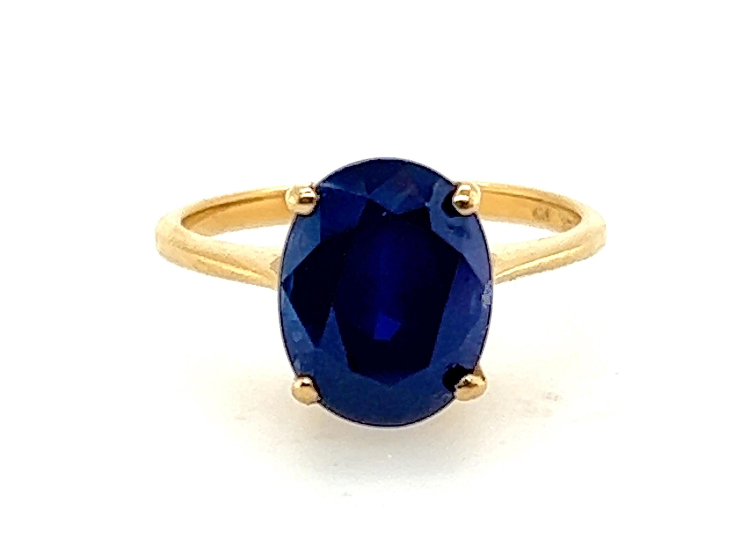 Deco Sapphire Engagement Ring GIA Certified 4.23ct Original 1930s ...