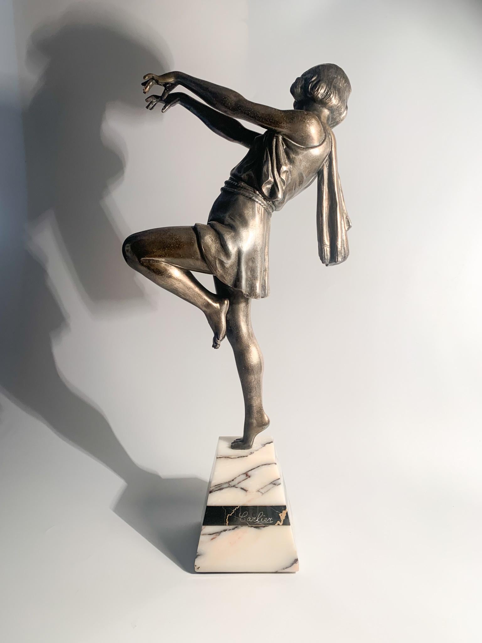 Decò sculpture of Ballerina by Emile Joseph Carlier Years 30 For Sale ...