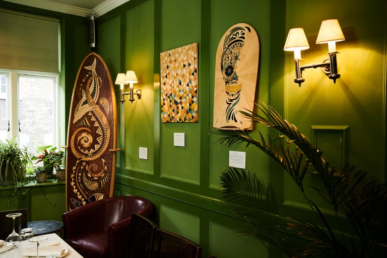 "DECONSTRUCTED" Marquetry Artwork by Emma Wood of the w o o d p o p ...