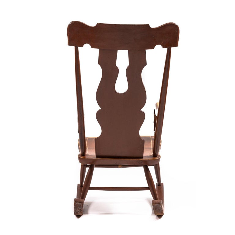 Decorated Boston Rocker For Sale at 1stDibs | boston rocker for sale ...
