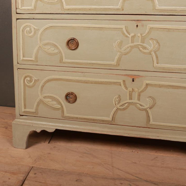 Decorated Chest of Drawers For Sale at 1stDibs