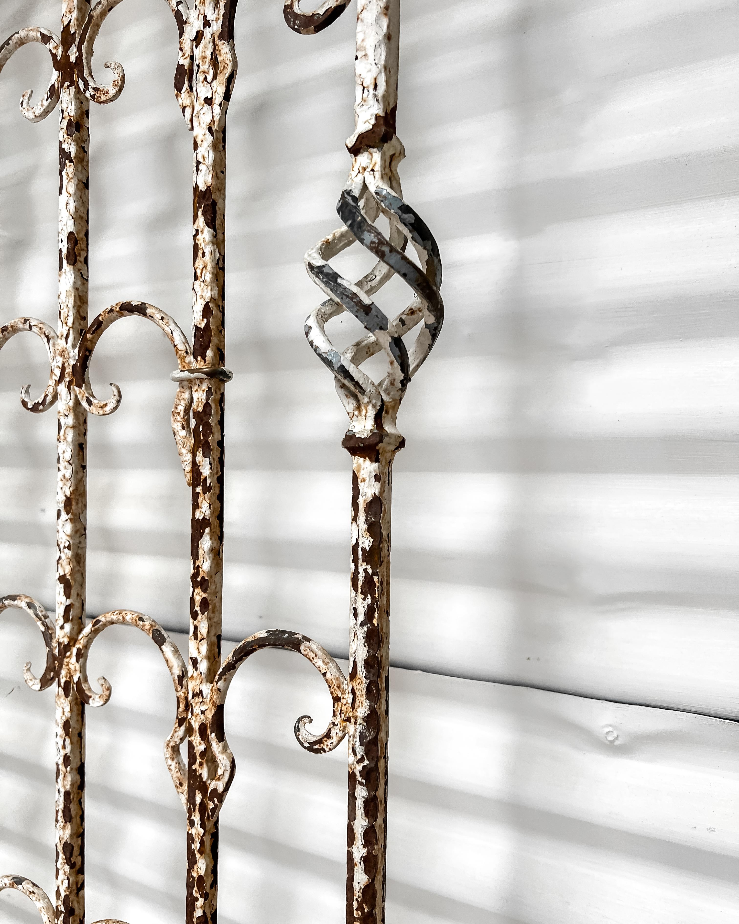 Decorative 19th Century Wrought Iron Gate Panel For Sale at 1stDibs ...