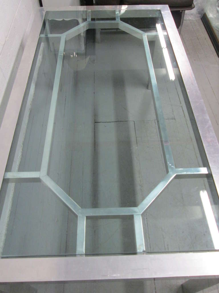 Decorative Aluminium Table or Desk For Sale at 1stDibs