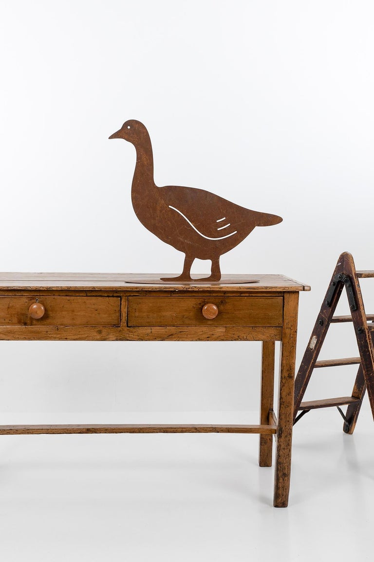 Decorative And Charming Folk Art Goose, 20th Century For Sale at 1stDibs
