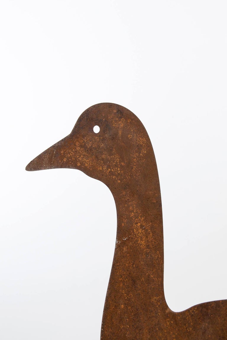 Decorative And Charming Folk Art Goose, 20th Century For Sale at 1stDibs