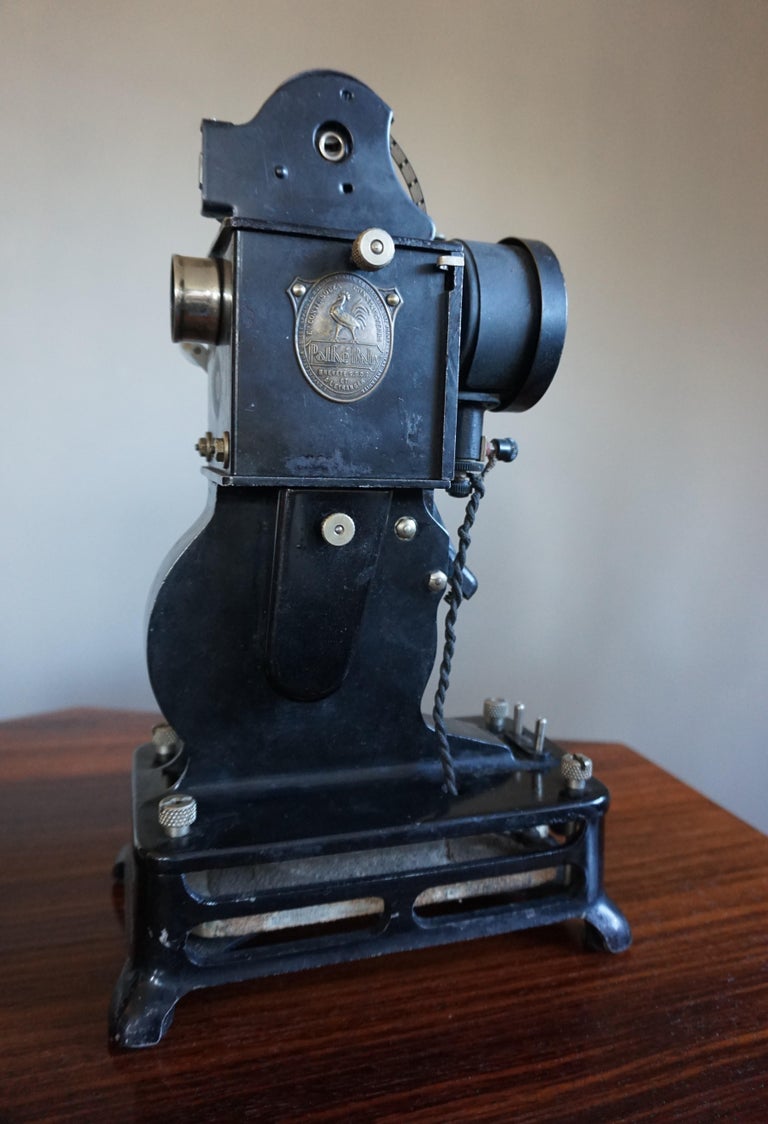 Decorative Antique Pathé Baby Projector Bookends with Felix the Cat ...