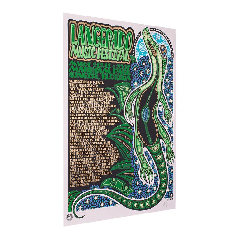 Decorative Art Poster, American, Screenprint, Festival, Print, Artist ...