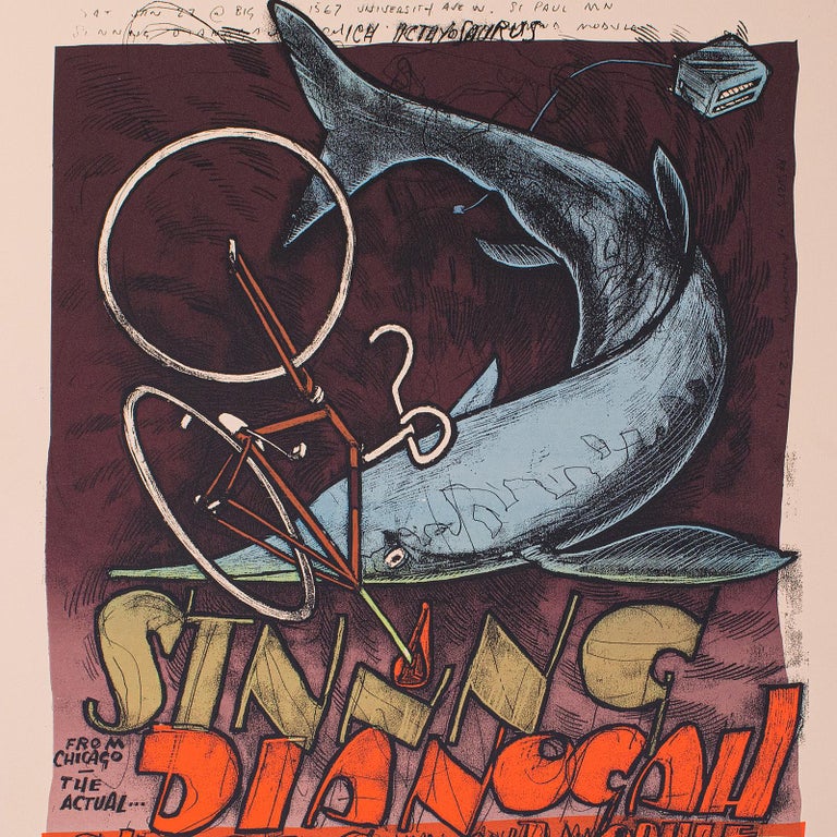 Decorative Art Screenprint, American, Concert Poster, Display, Artist ...