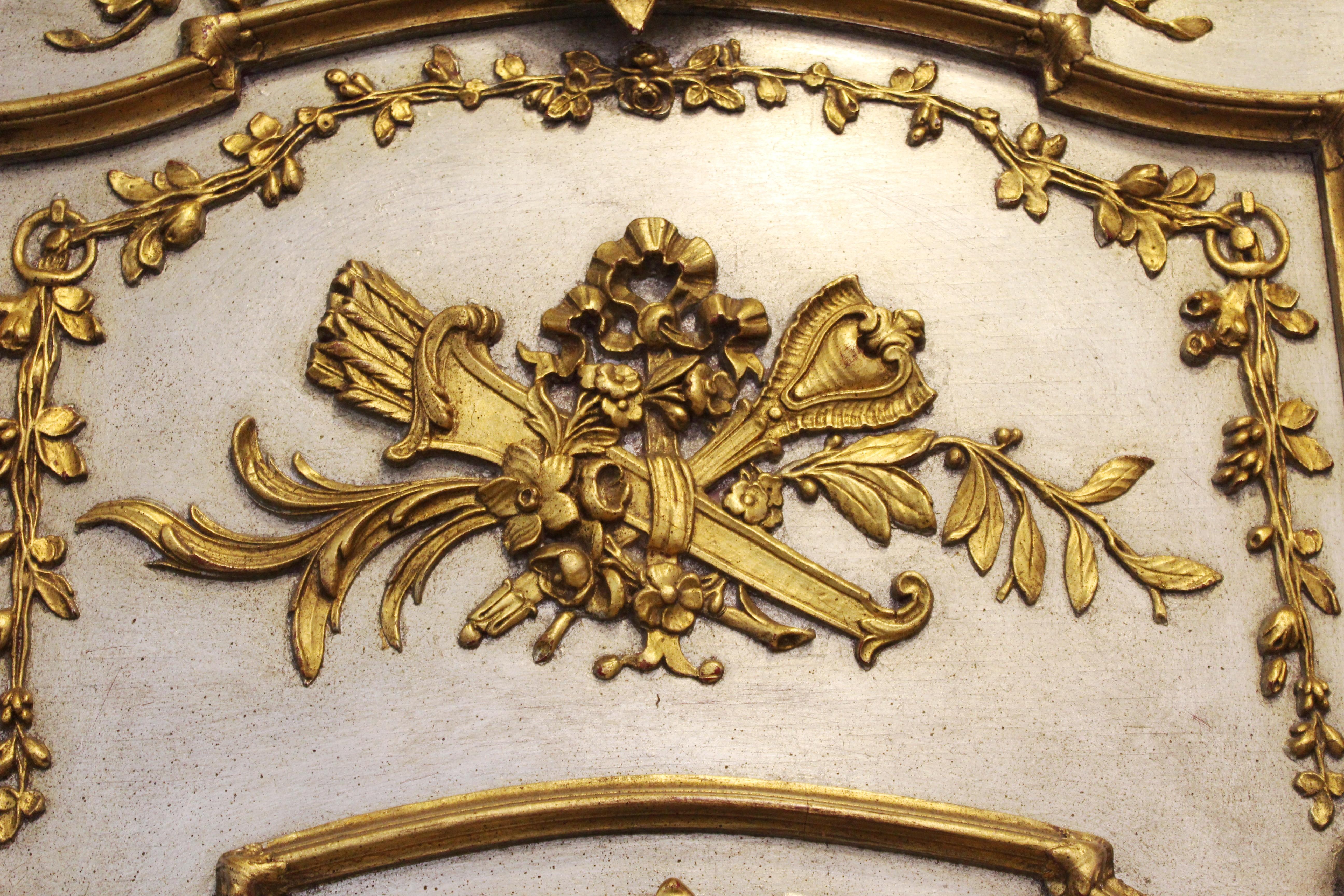 Decorative Arts Inc. French Baroque Revival Style Trumeau Mirror at ...