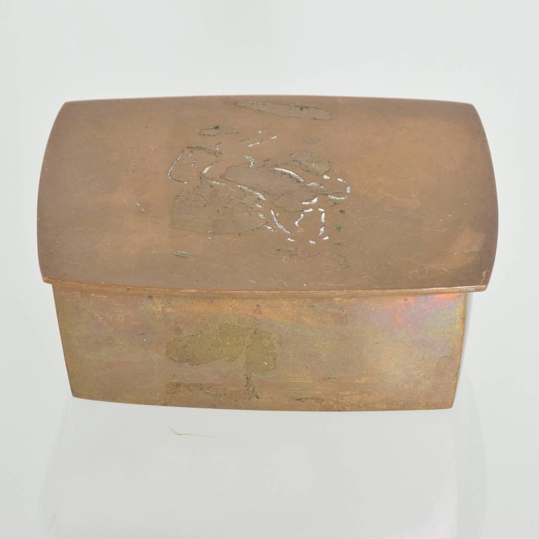 Decorative Bronze Box by Wah Ming Chang For Sale at 1stDibs