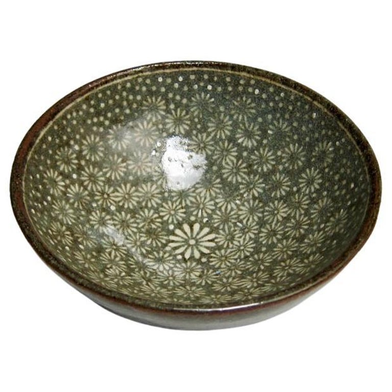 Decorative Buncheong Bowl by Jason Fox For Sale at 1stDibs