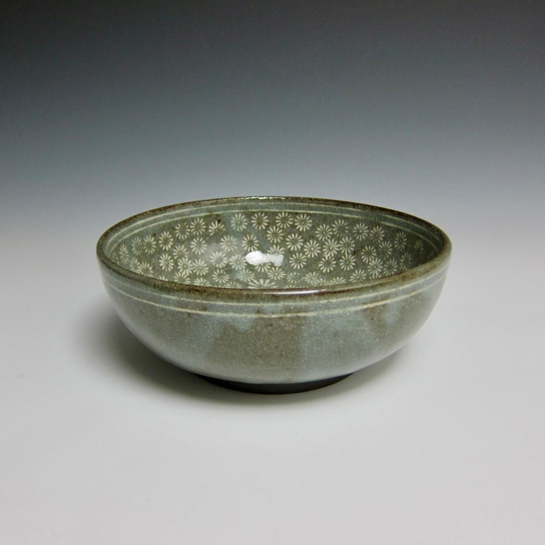 Decorative Buncheong Serving Bowl by Jason Fox For Sale at 1stDibs