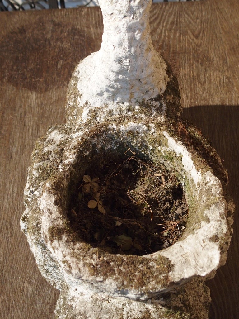 Decorative Cast Stone Swan Planter from France, circa 1950s at 1stDibs