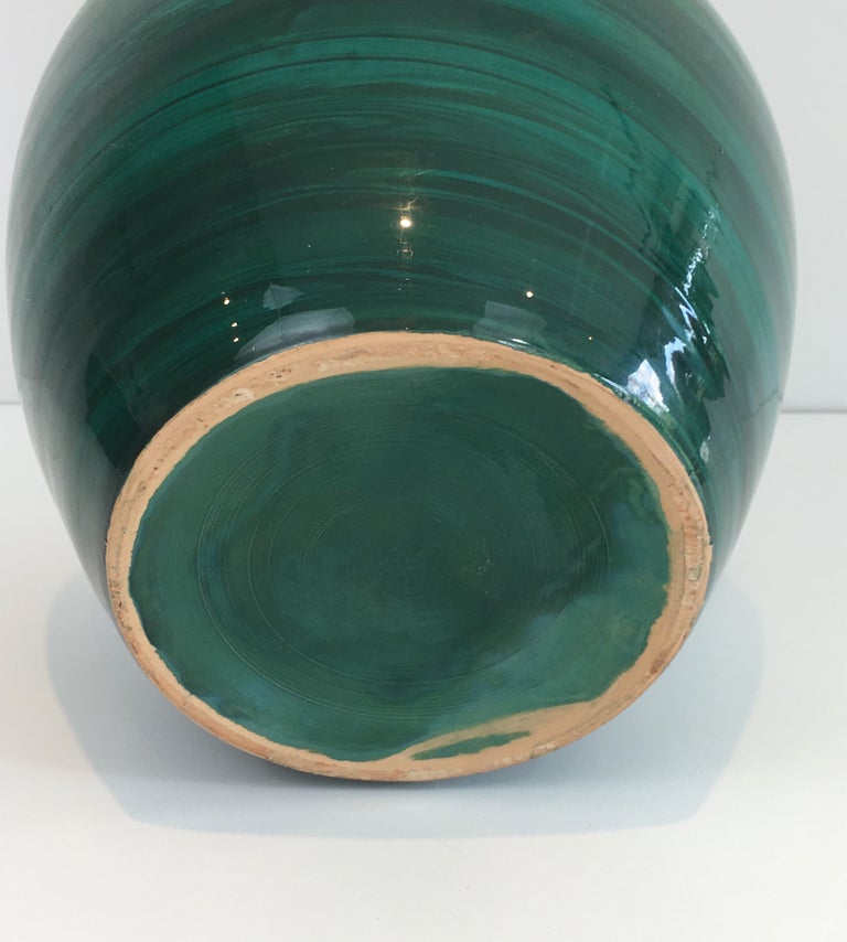 Decorative Ceramic Covered Pot, French, circa 1950 For Sale at 1stDibs