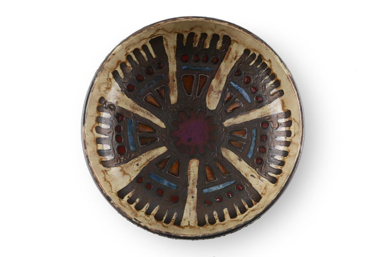 Decorative Ceramic Perignem Bowl 1960's For Sale at 1stDibs
