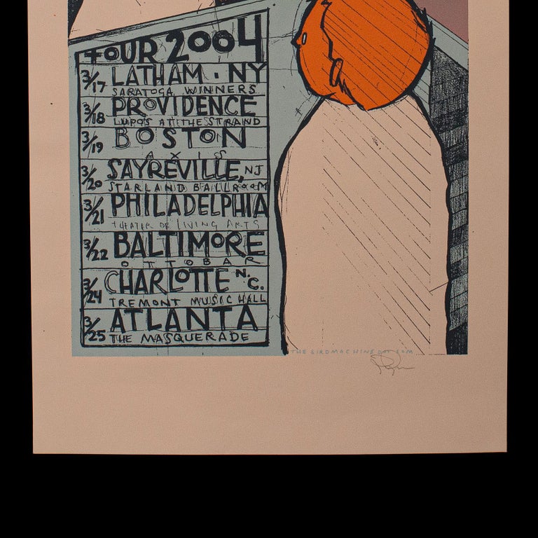 Decorative Concert Tour Poster, American, Screenprint, Art Print ...