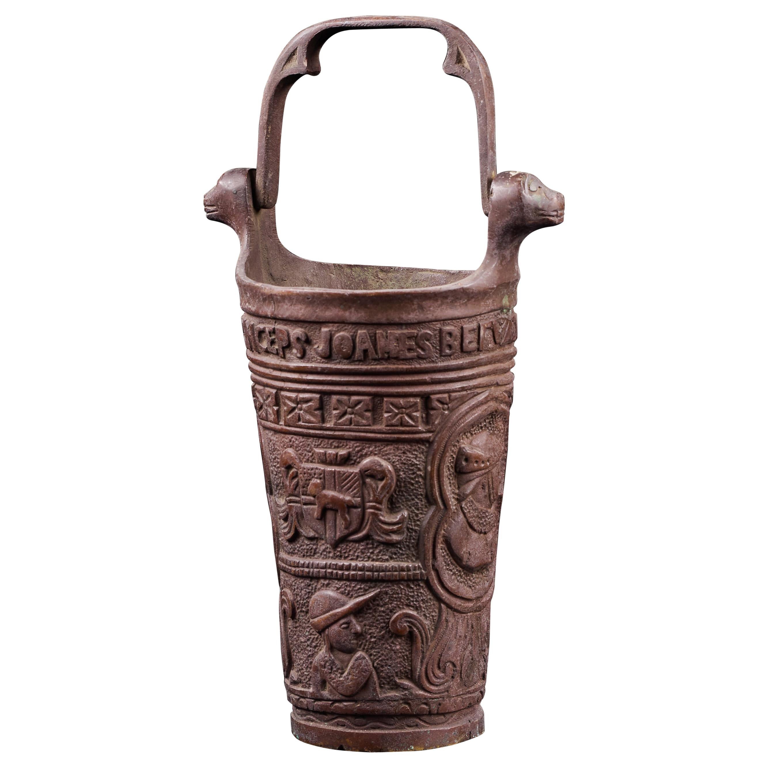 Decorative Pot with Willow Relief Decoration, Seltmann Weiden Germany ...