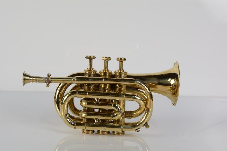 Decorative Cornet Brass For Sale at 1stDibs