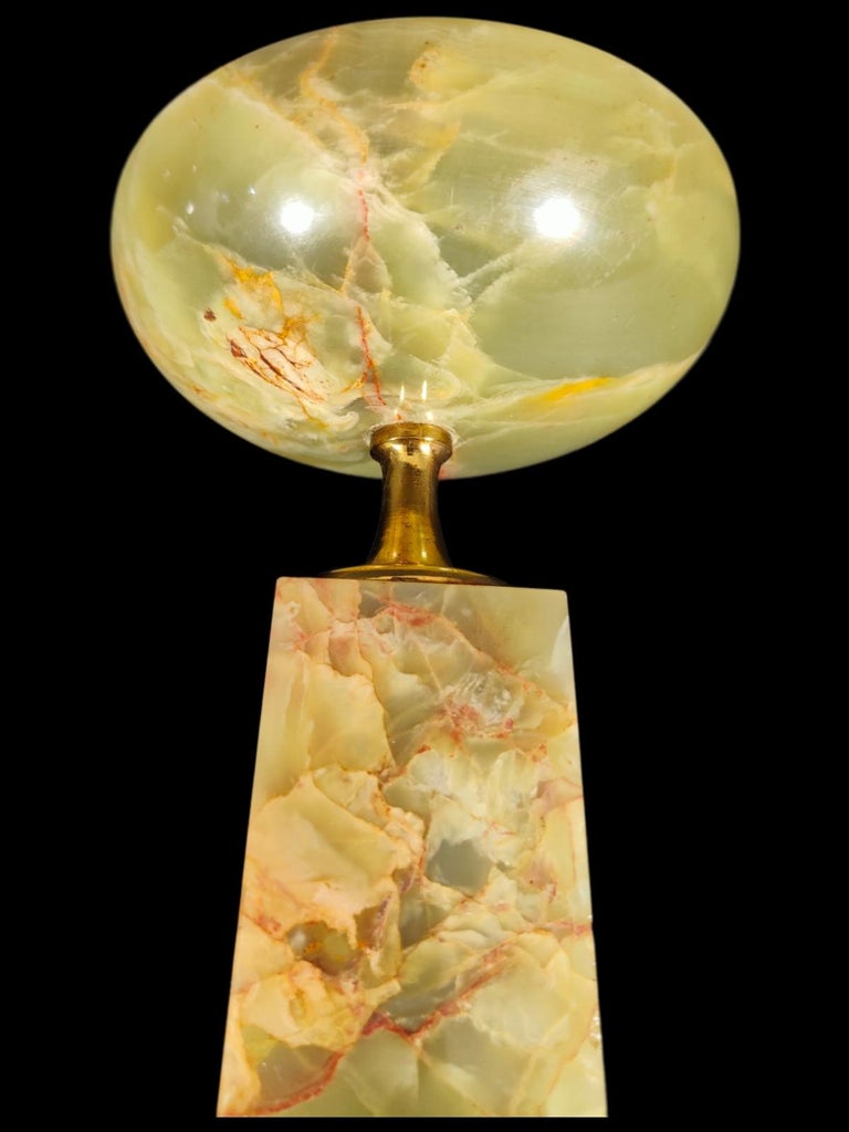 Decorative Cups in Onyx and Gold Bronze from the Art Deco For Sale at ...