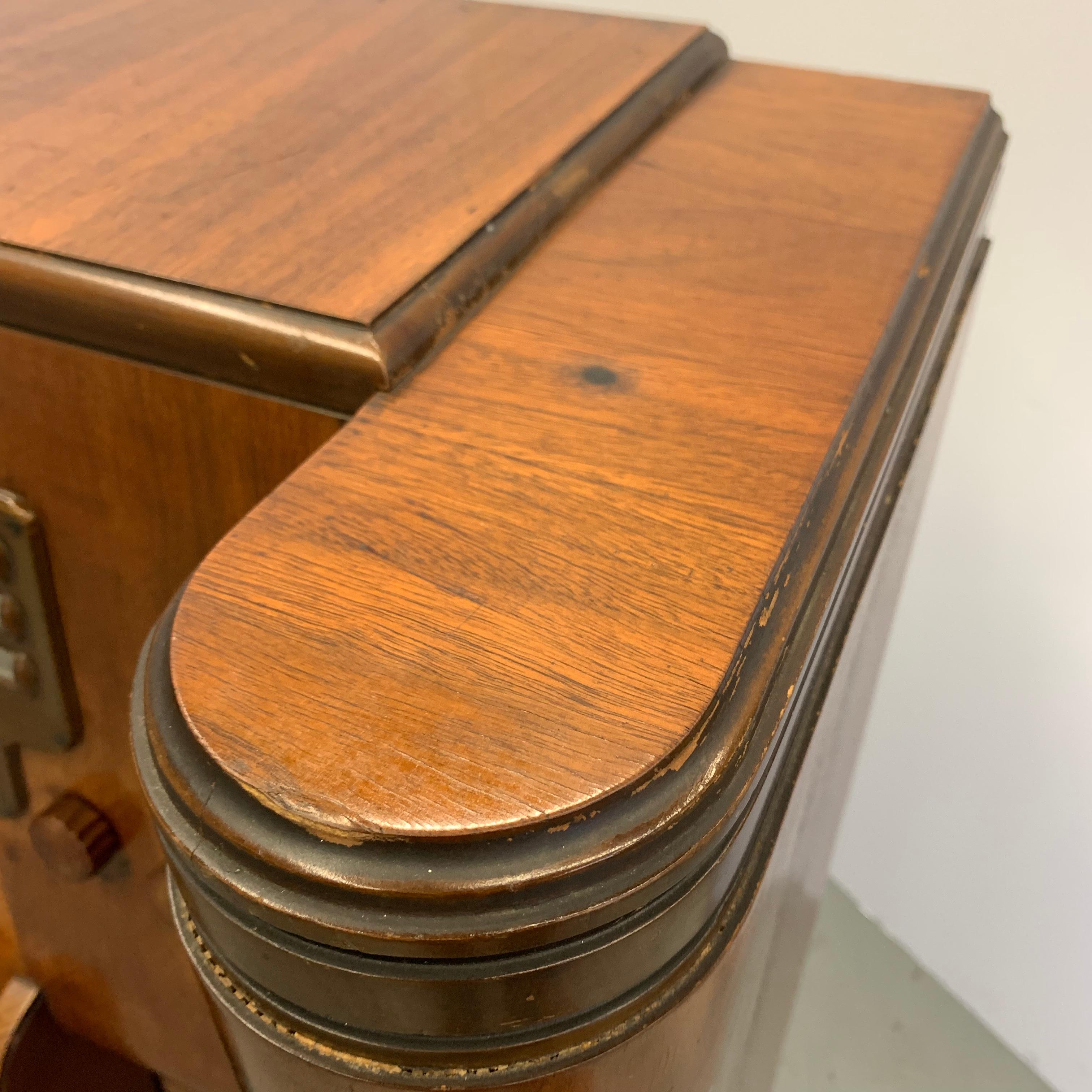 Vintage Floor Radio by Farnsworth Television and Radio Corp at 1stDibs ...