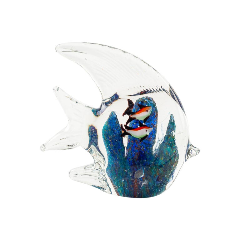 Decorative Glass Fish, Northern Europe, 1970 at 1stDibs