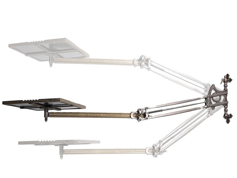 Decorative Green Glass 1800s Articulated Dental Wall Table For Sale at ...