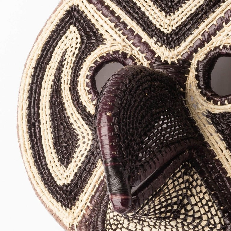 Decorative hand-woven mask from Panama, Mascara by Ethic&Tropic For ...