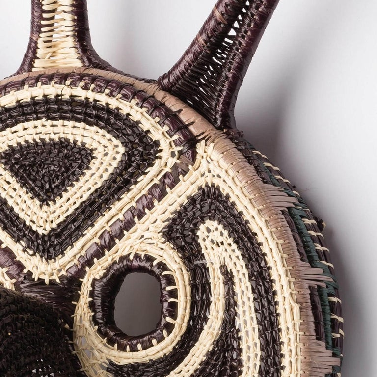 Decorative hand-woven mask from Panama, Mascara by Ethic&Tropic For ...