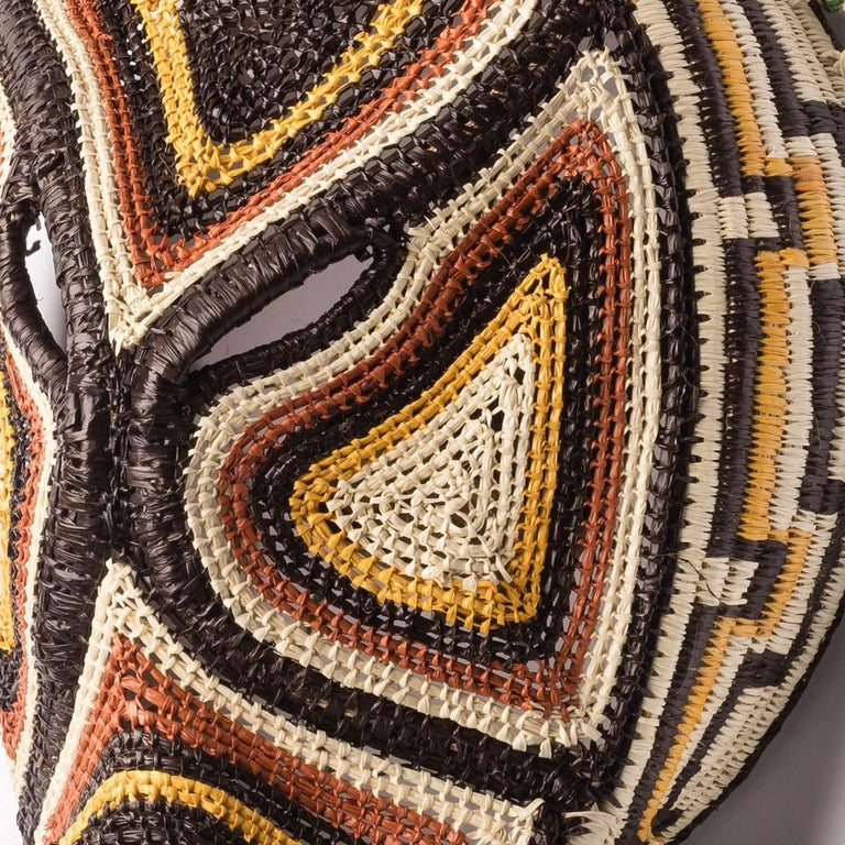 Decorative Hand-Woven Mask from Panama, Nemboro by Ethic&Tropic For ...