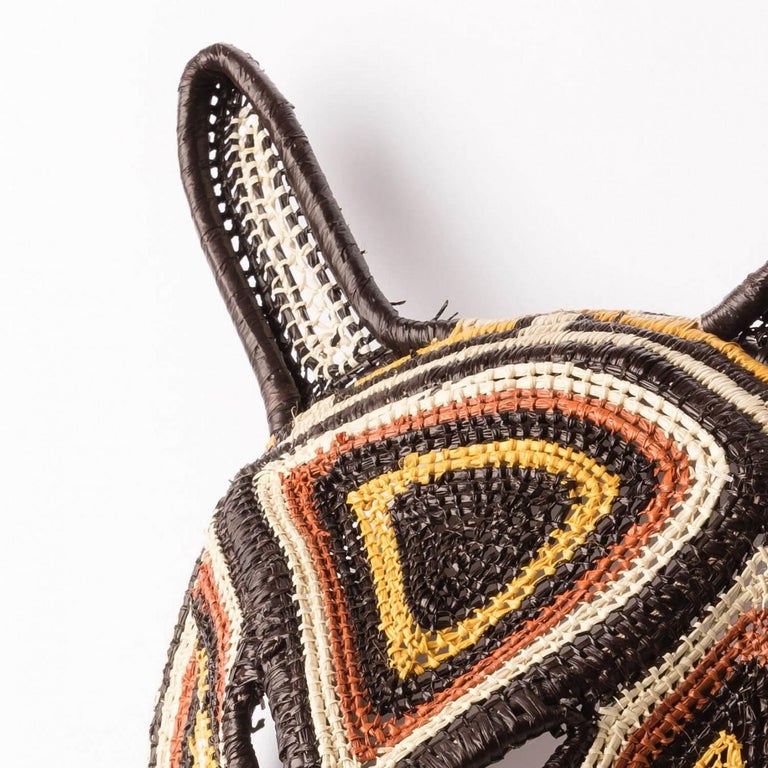 Decorative Hand-Woven Mask from Panama, Nemboro by Ethic&Tropic For ...