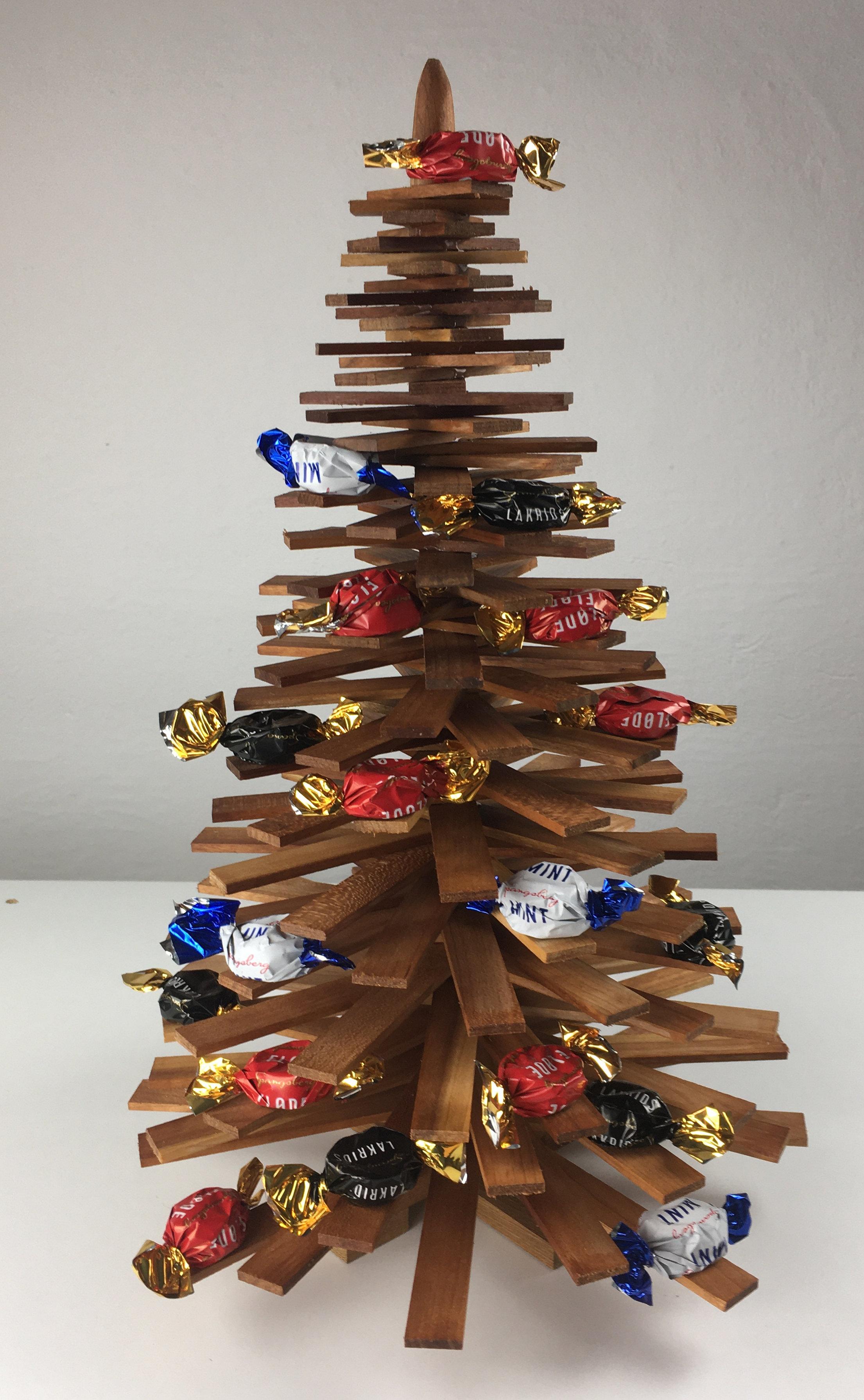 Decorative Handmade Wooden Christmas Trees For Sale at 1stDibs | lapin ...