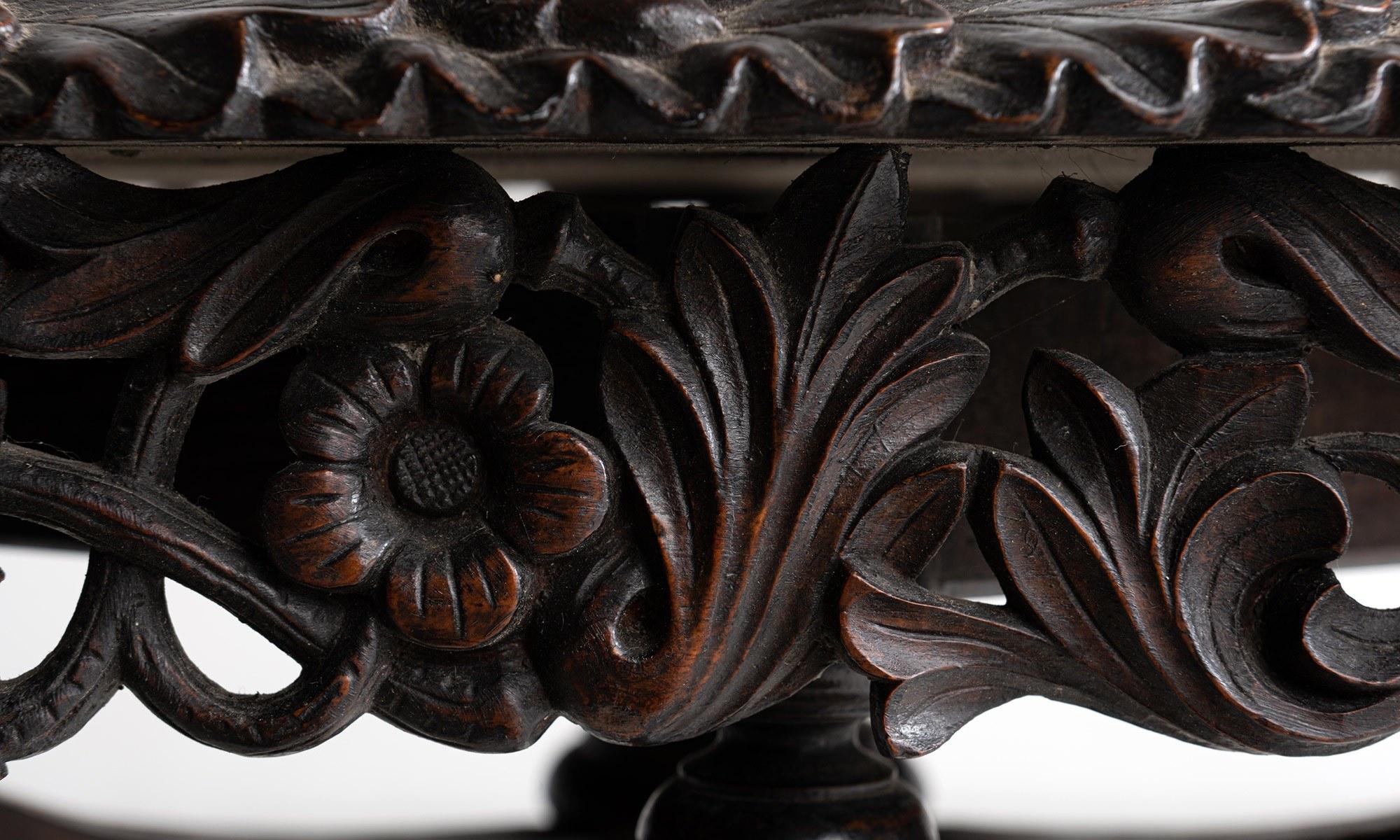 Decorative Lazy Susan Side Table, Scotland, circa 1860 For Sale at 1stDibs