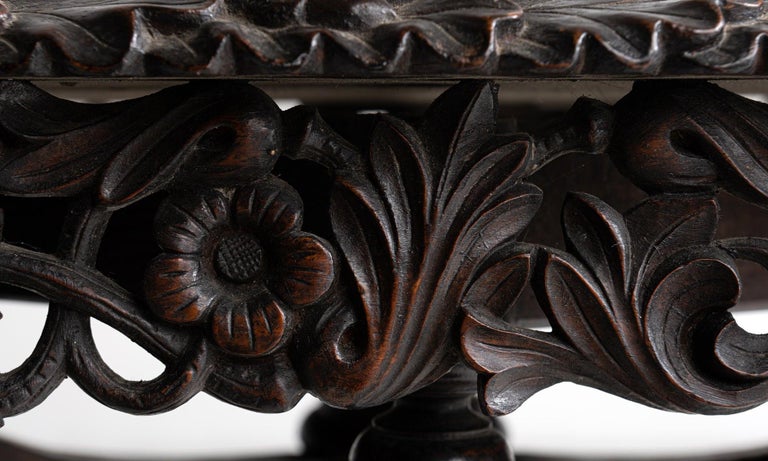 Decorative Lazy Susan Side Table, Scotland, circa 1860 For Sale at 1stDibs