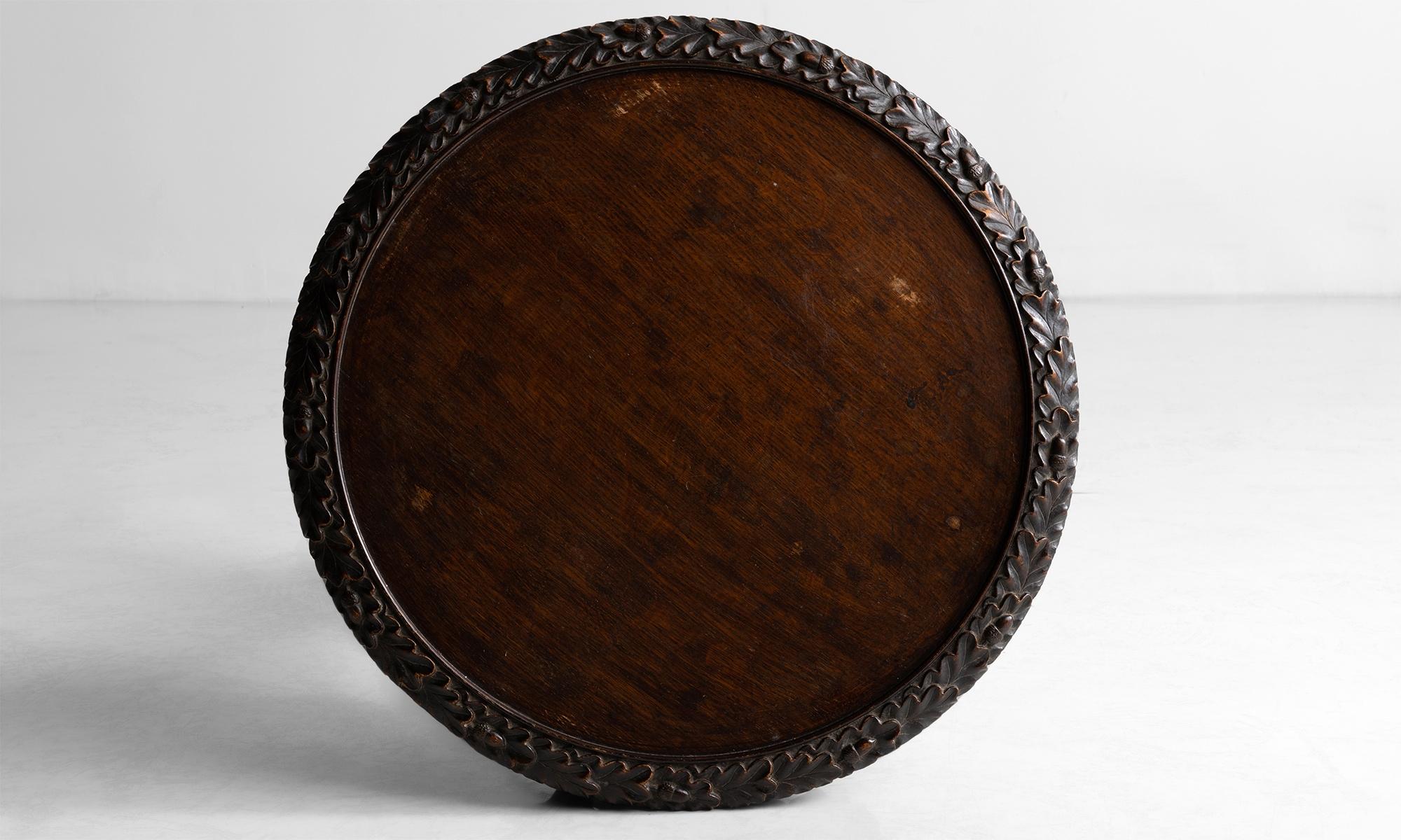 Decorative Lazy Susan Side Table, Scotland, circa 1860 For Sale at 1stDibs